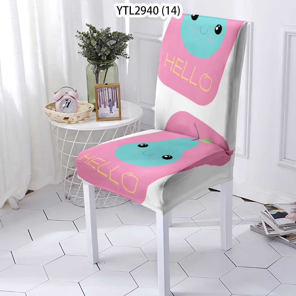 Cartoon Animal Style Chair Cover Dining Room Chairs Covers Computer ...