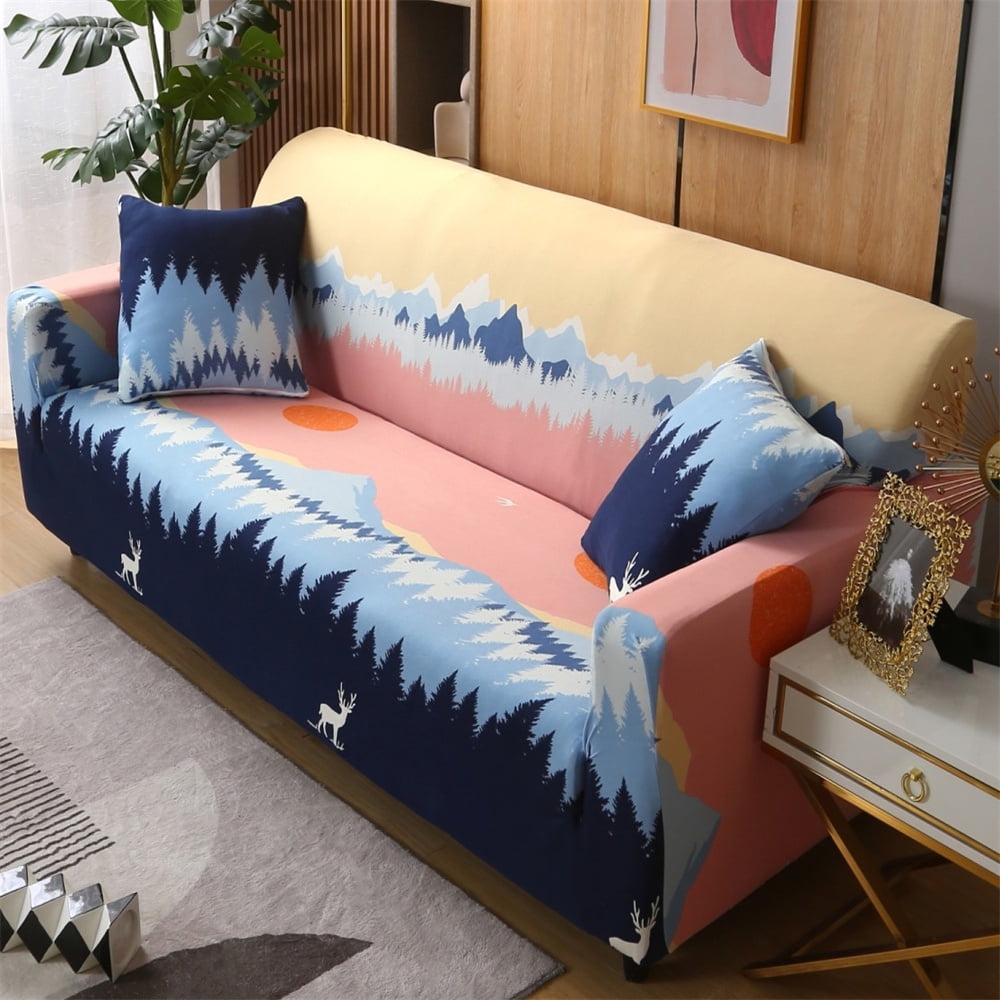 Cartoon Animal Style Sofa Cover Elastic Adjustable Sofas Covers Corner ...