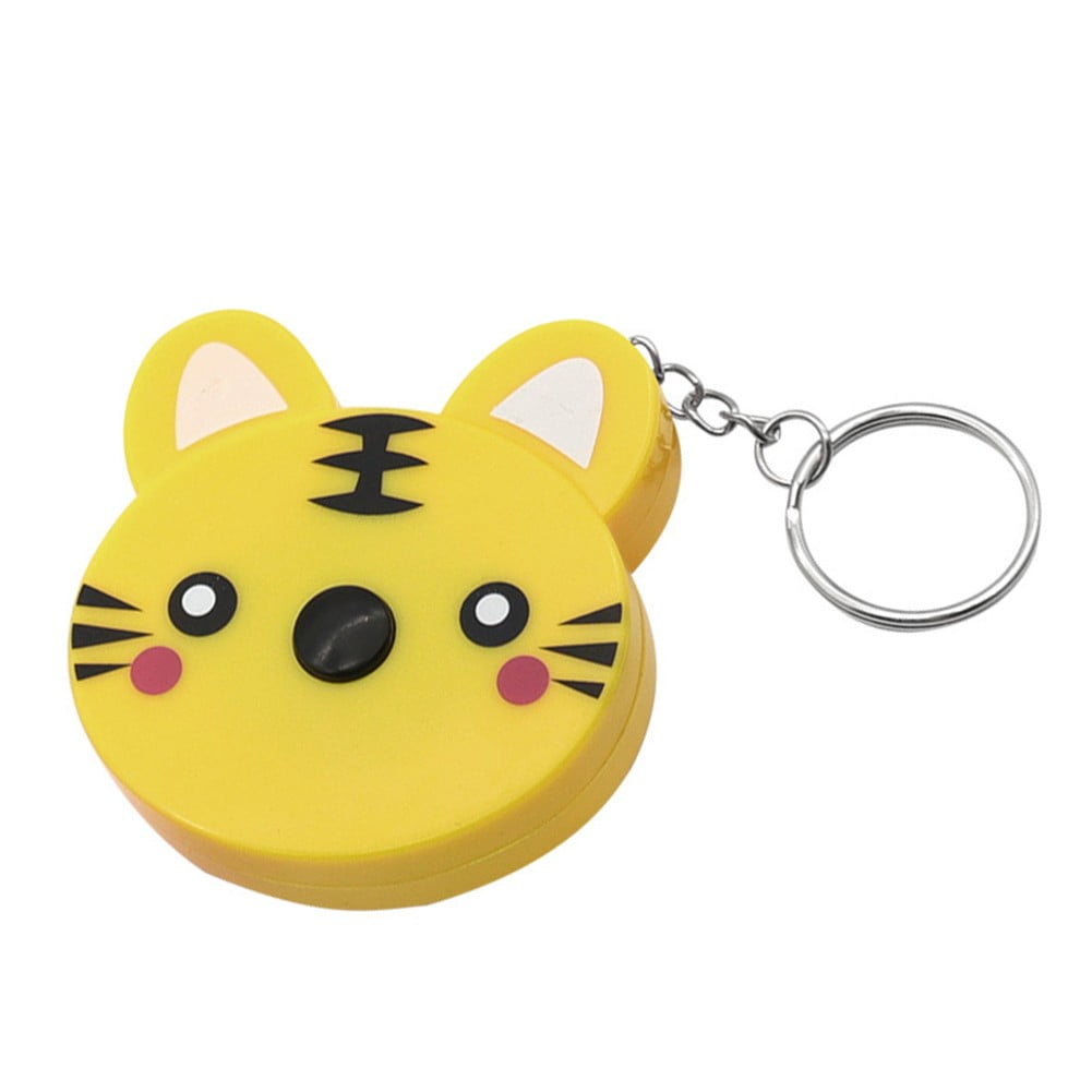 Cartoon Animal Tape Measure 0-150cm with Key Ring for Kids and Adults ...