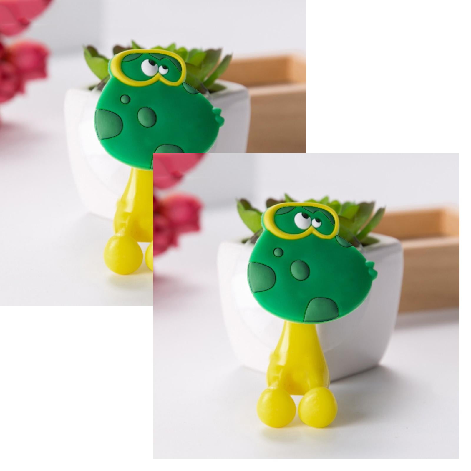 Cartoon Animal Toothbrush Holder For Kits Perfect For Motivating Your ...