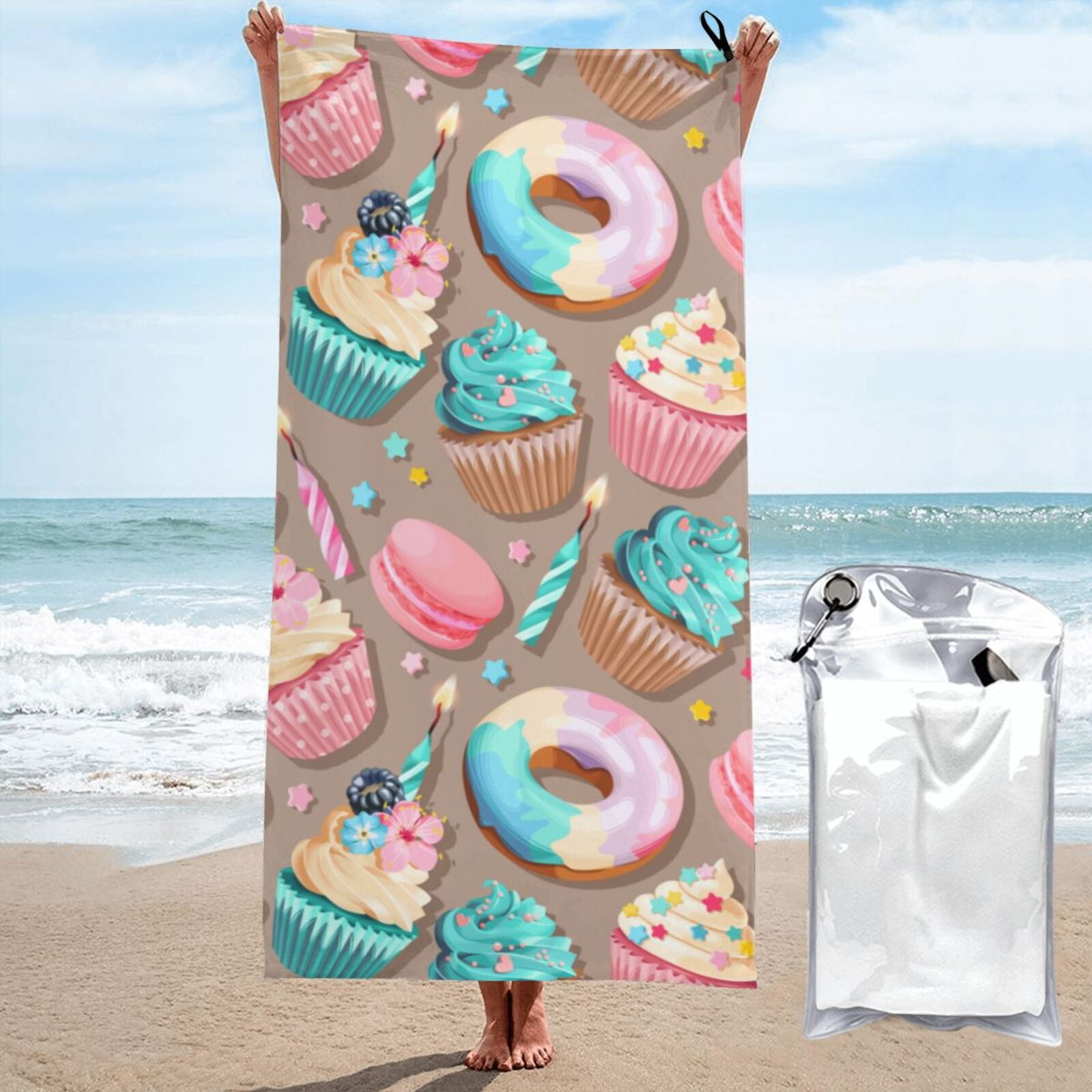 Cartoon Animalfiber Quick Dry Towel Beach Towels Good Water Absorption ...