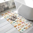 Cartoon Animals Bathroom Runner Rugs Non Slip Washable Absorbent Narrow ...