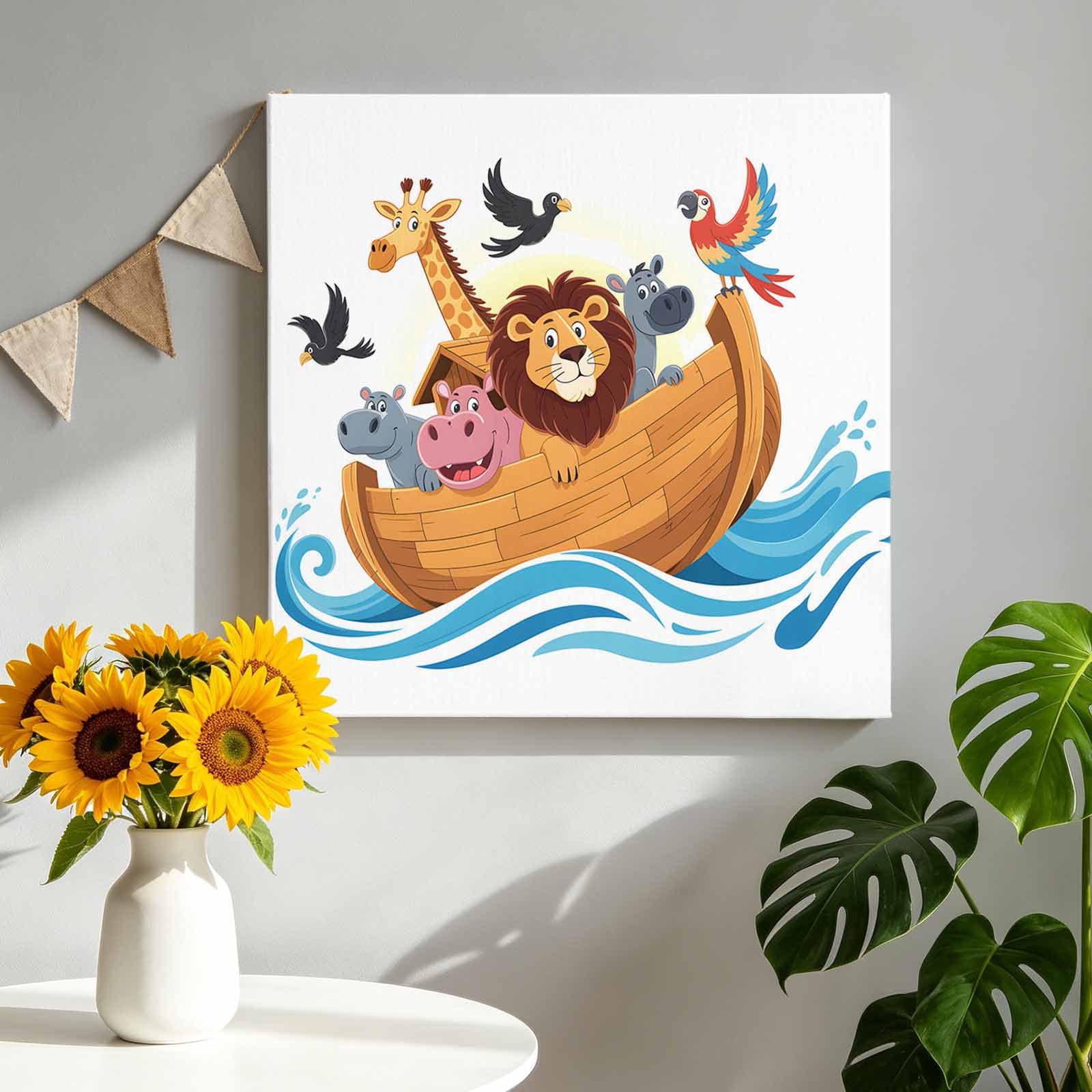 Cartoon Paintings On Canvas