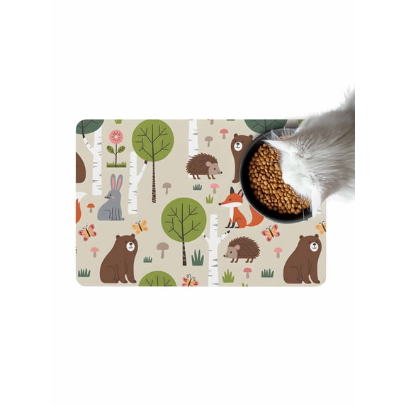 Cartoon Animals Doormat Non Slip Diatomaceous Earth Door Mat Absorbent ...