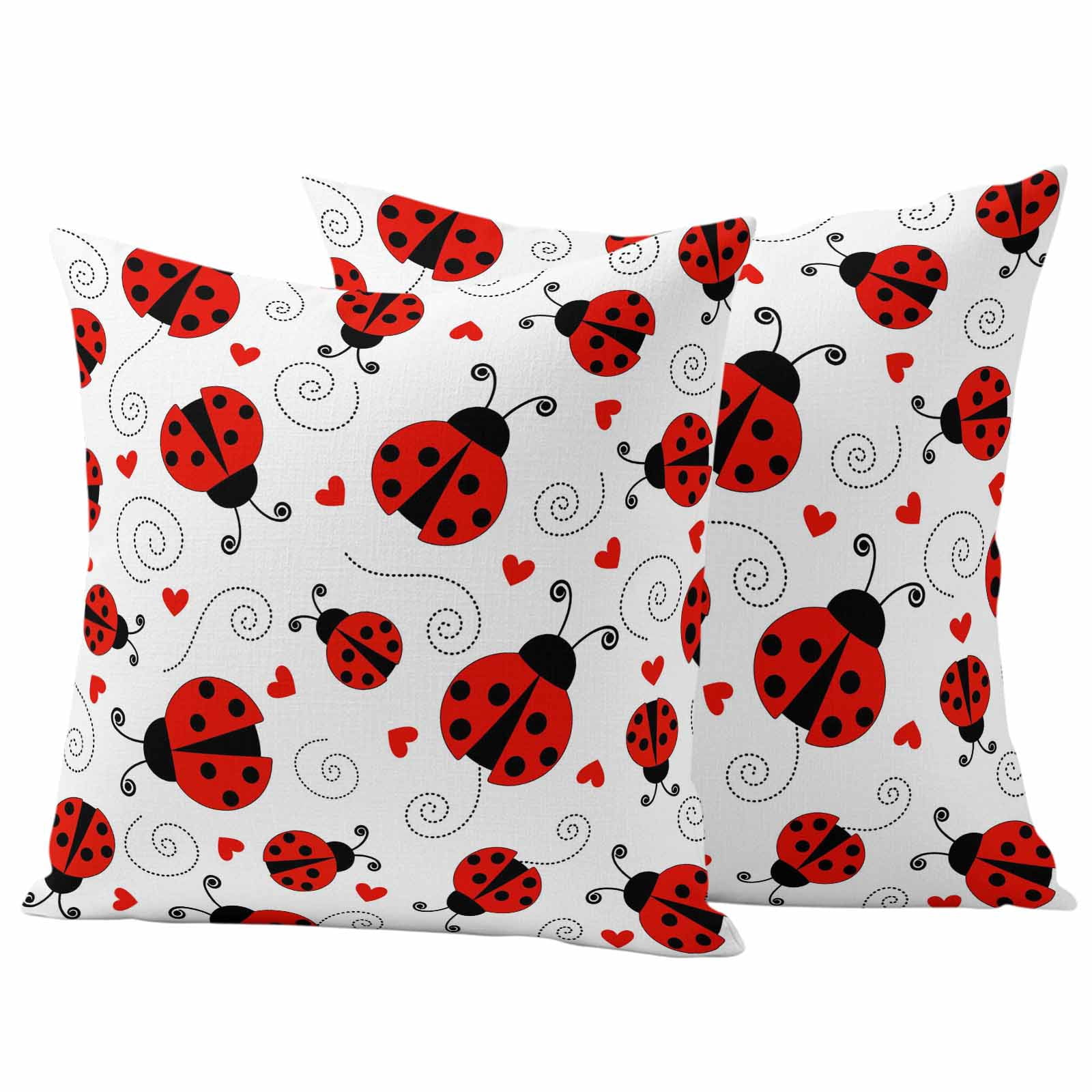 Cartoon Animals Outdoor Pillow Covers 24"x24" Set of 2,Waterproof Throw ...