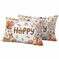 Cartoon Animals Outdoor Pillow Covers Set of 2 Happy Cakes Deer ...