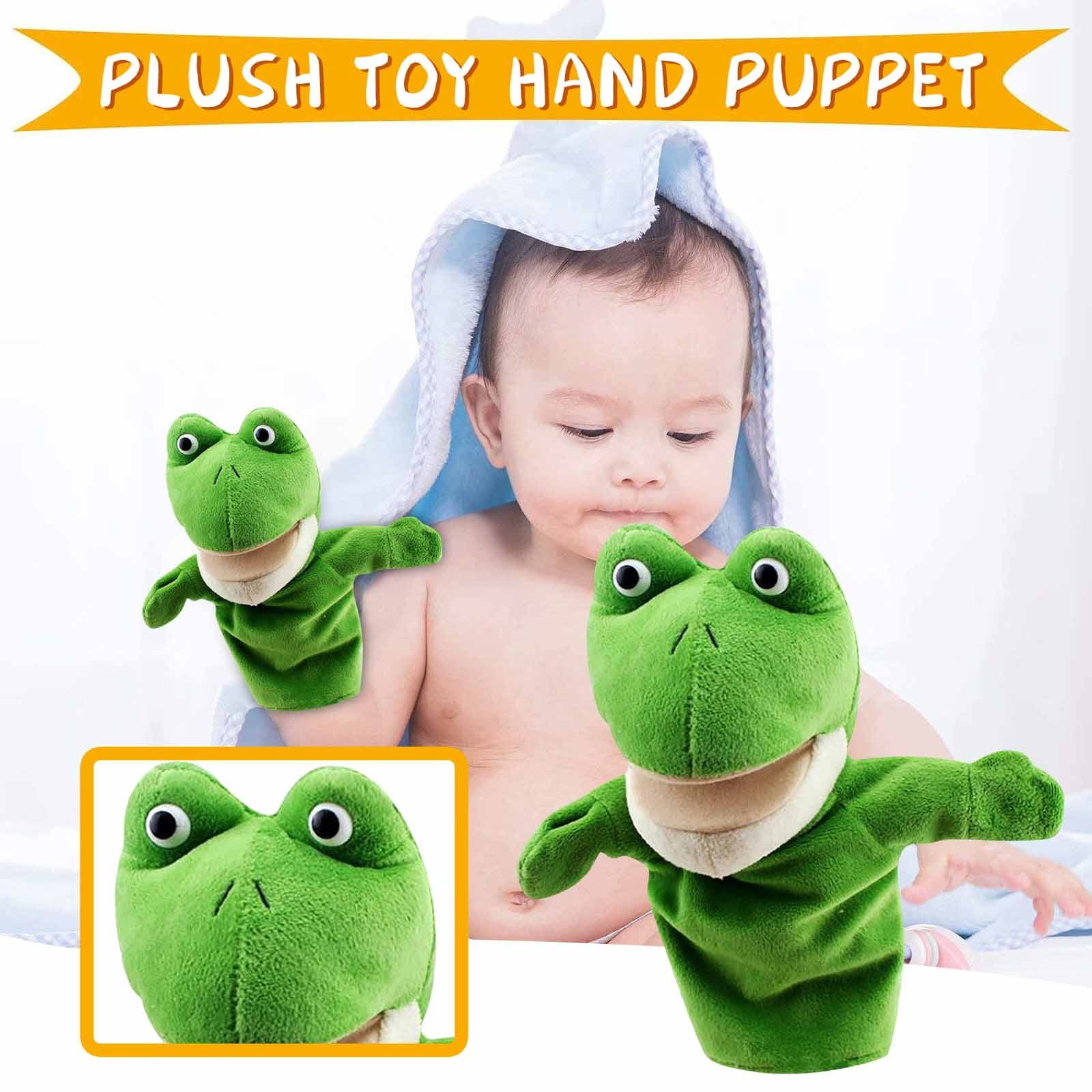 Cartoon Animals Plush Hand Puppet With Movable Mouth And Flexible Hands ...