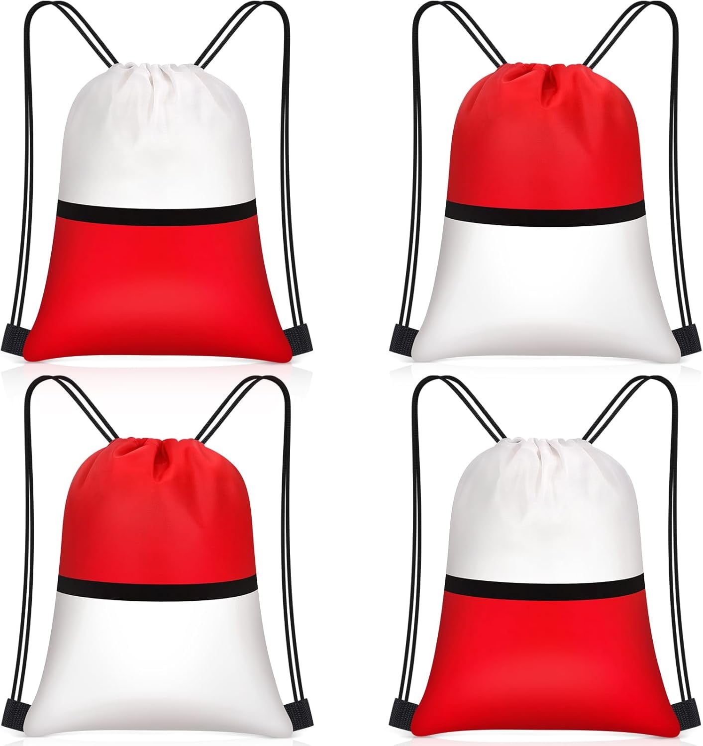 Cartoon Animation Drawstring Bags Bulk10.6X13 Inches Red Party Favors ...