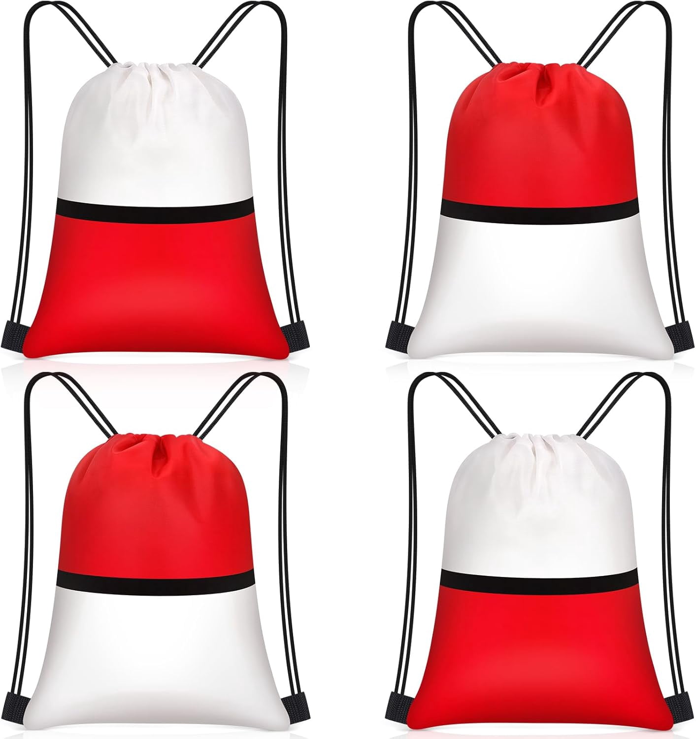 Cartoon Animation Drawstring Bags Bulk13.4X16 Inches Red Party Favors ...
