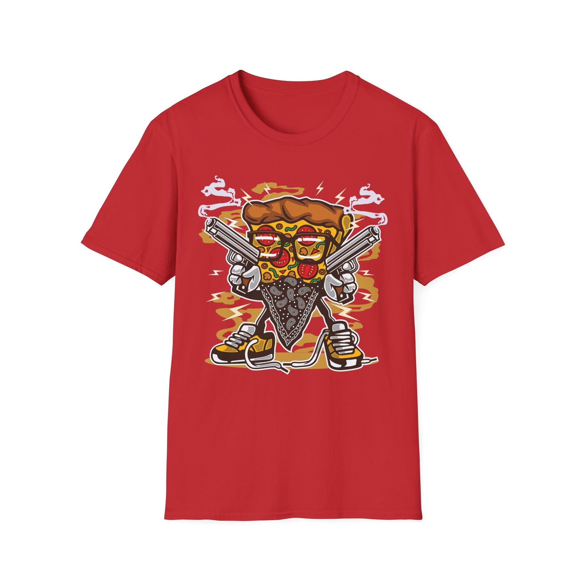 Cartoon Animation Tee Shirt Unisex Funny Graphic Gildan Softstyle 64000 ...