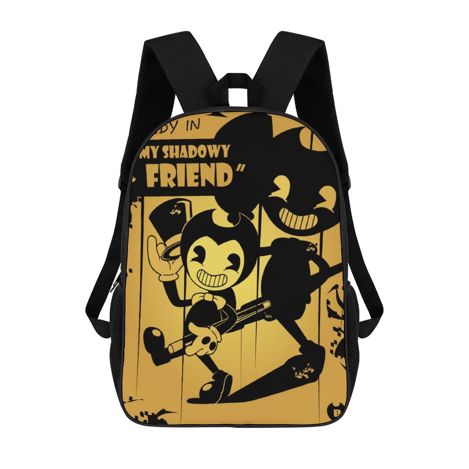 Cartoon Anime Bendy And The Ink MachineBackpack for Women, Men, Unisex ...