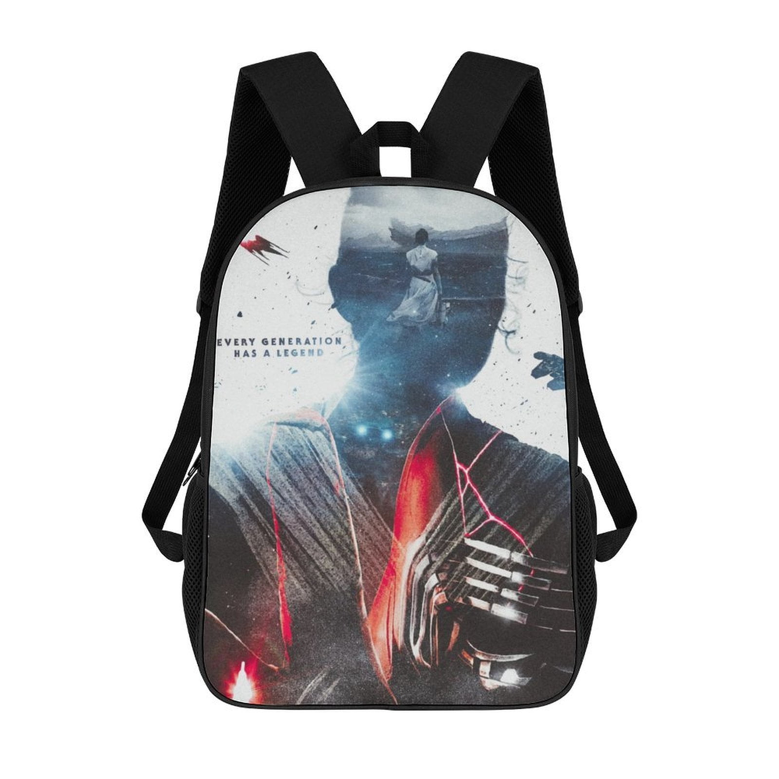 Cartoon Anime Darth Vader Backpack for Women, Men, Unisex 17 Inch ...