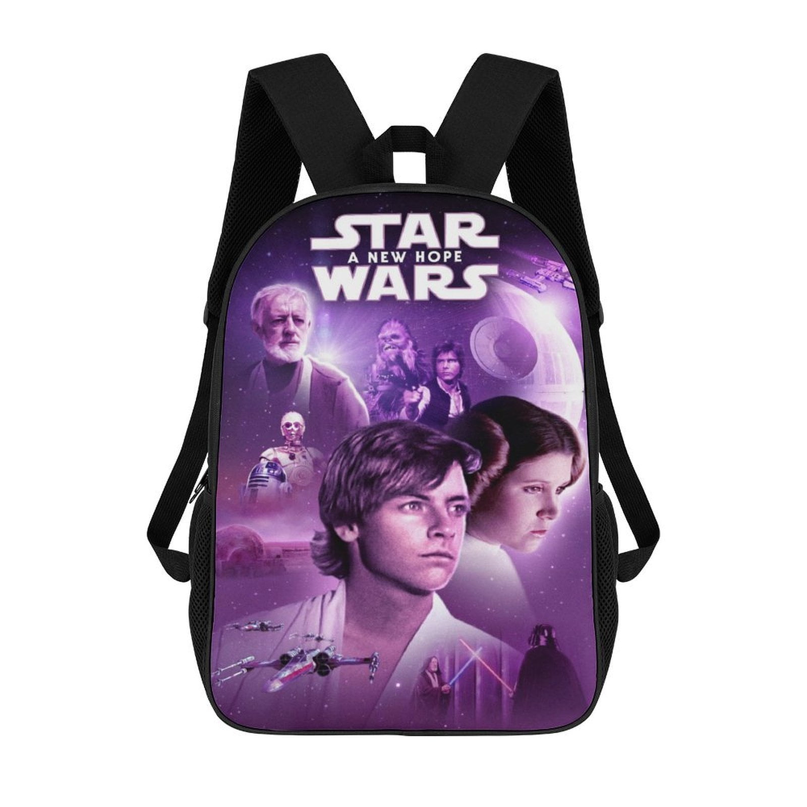 Cartoon Anime Darth Vader Backpack for Women, Men, Unisex 17 Inch ...
