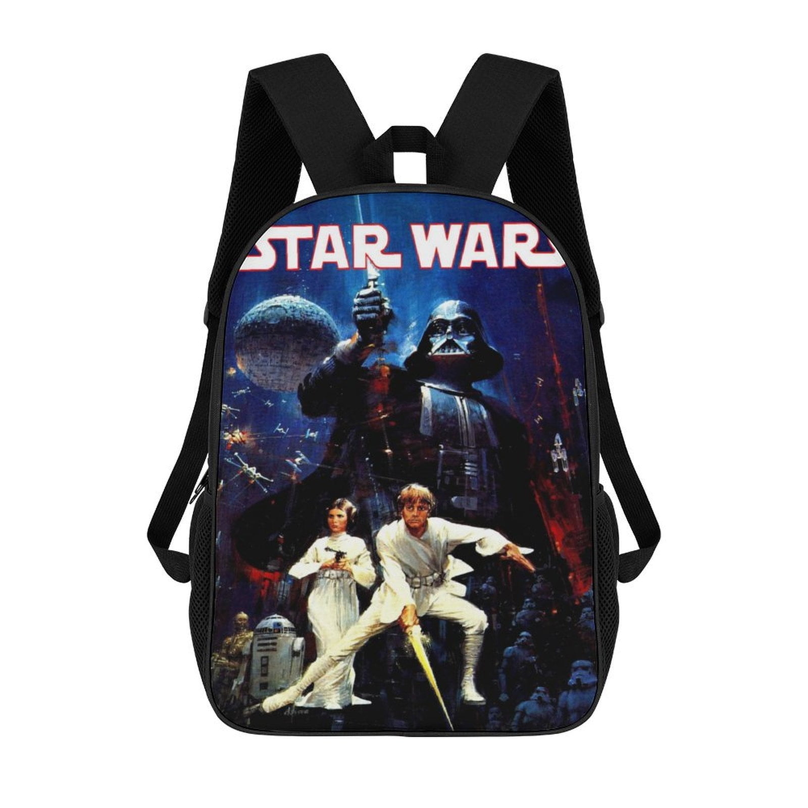 Cartoon Anime Darth Vader Backpack for Women, Men, Unisex 17 Inch ...