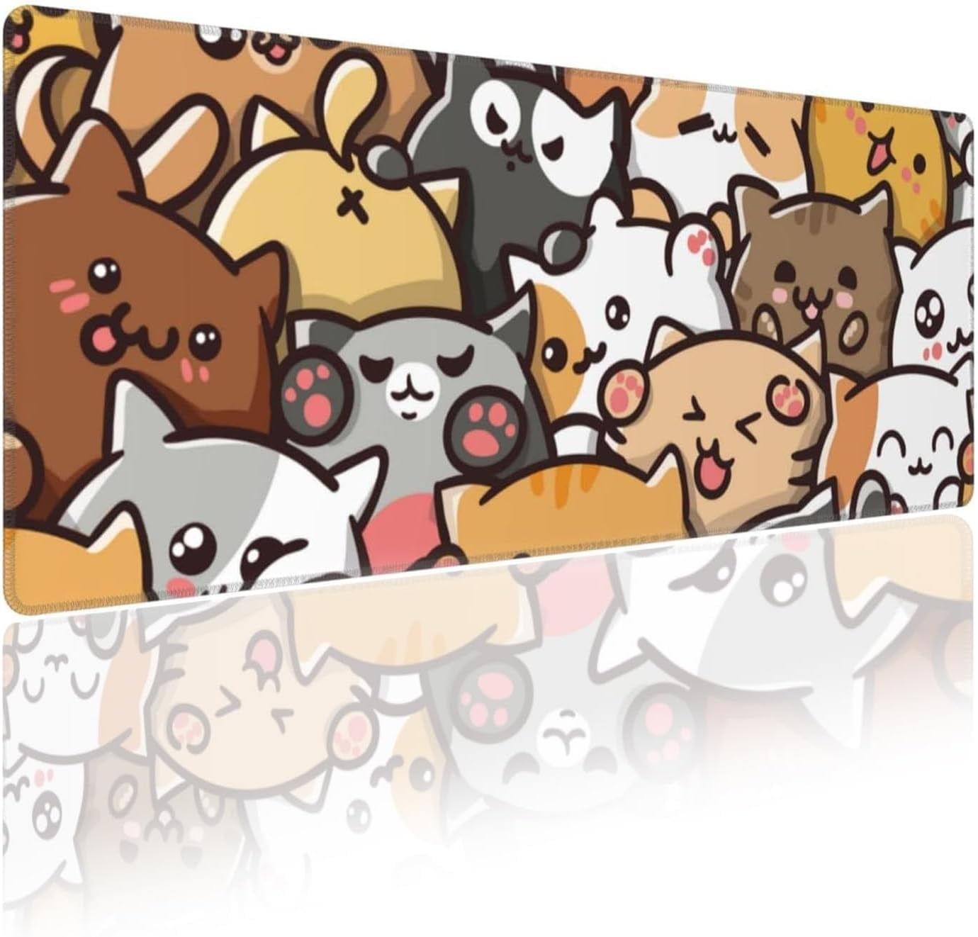 Cartoon Anime Gaming Mouse Pad XXL Extended Cute Animal Mousepad ...