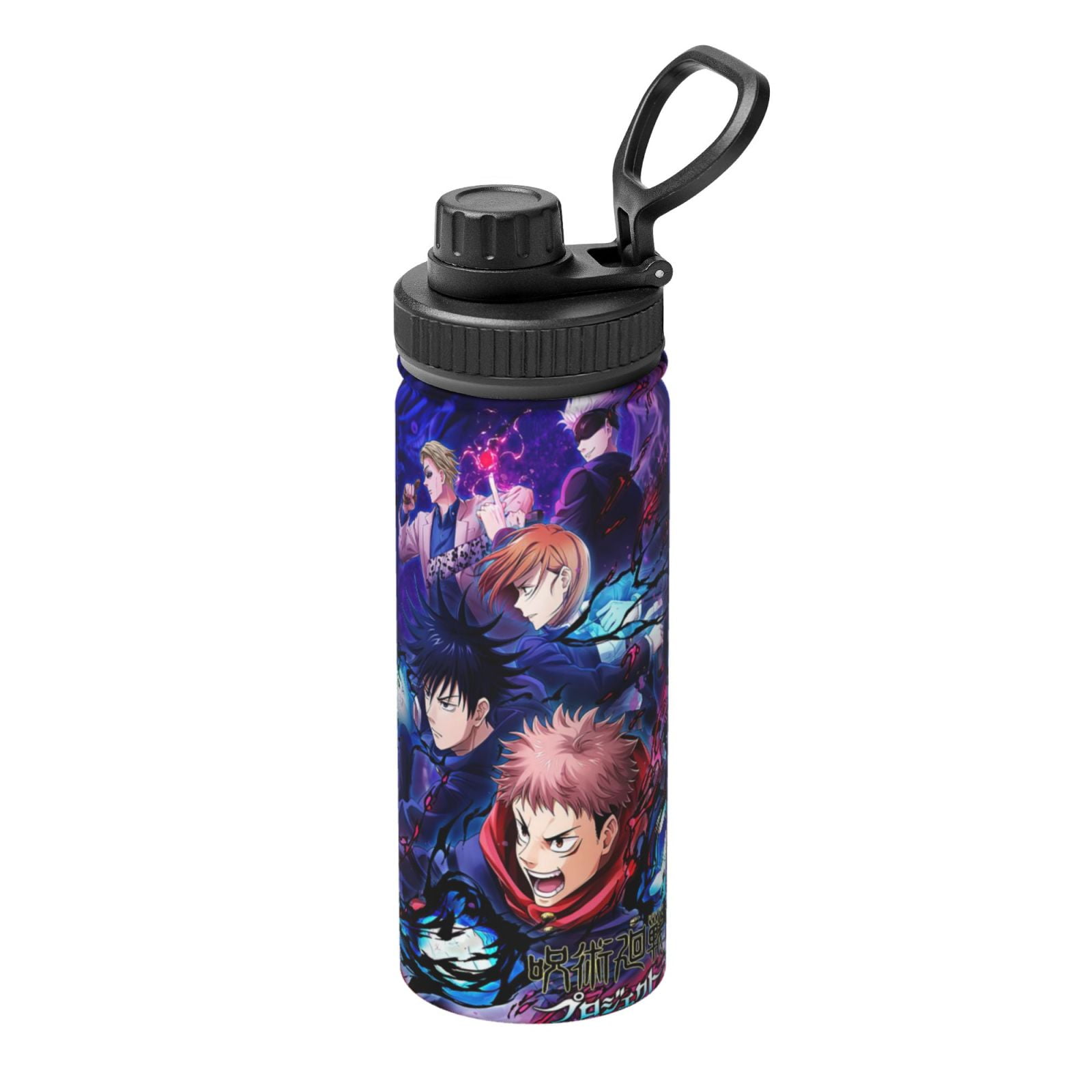 Cartoon Anime Jujutsu Kaisen 18oz Sports Insulated Water Bottles Kettle ...