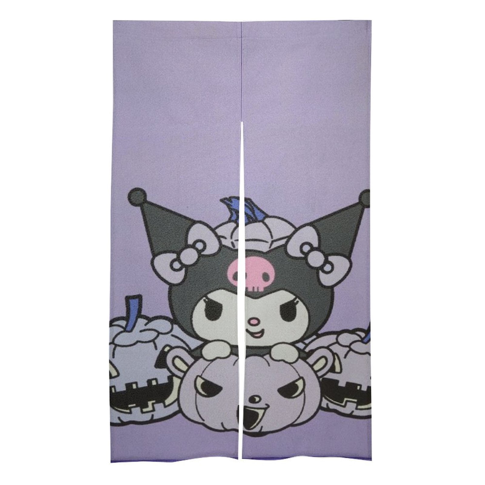Cartoon Anime Kuromi Halloween Door Curtain Splice for Doorway Privacy ...