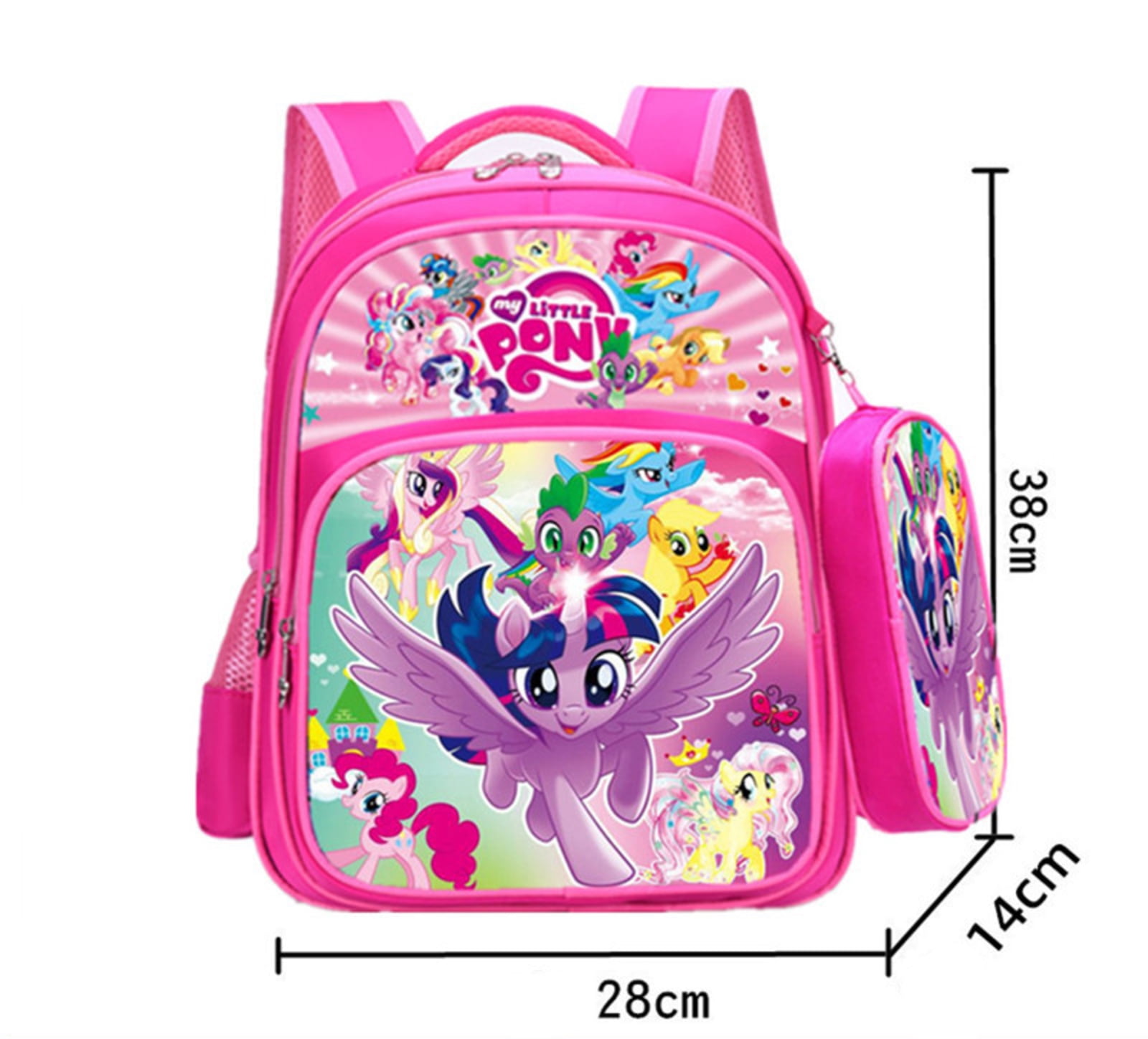 Cartoon Anime My Little Pony - Friendship is Magic Backpack Ultra ...