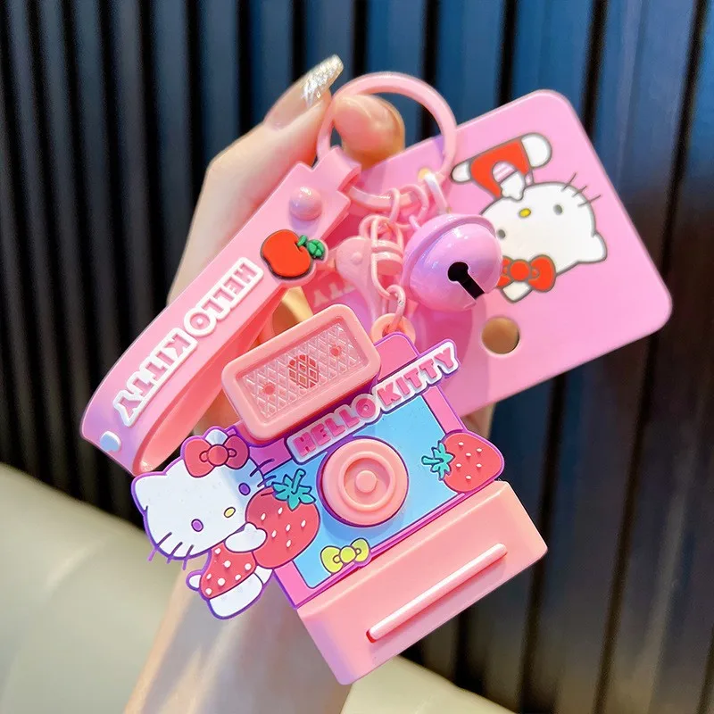 Cartoon Anime Melody Doll Keychain Genuine Sanrio Kuromi Cinnamoroll ...