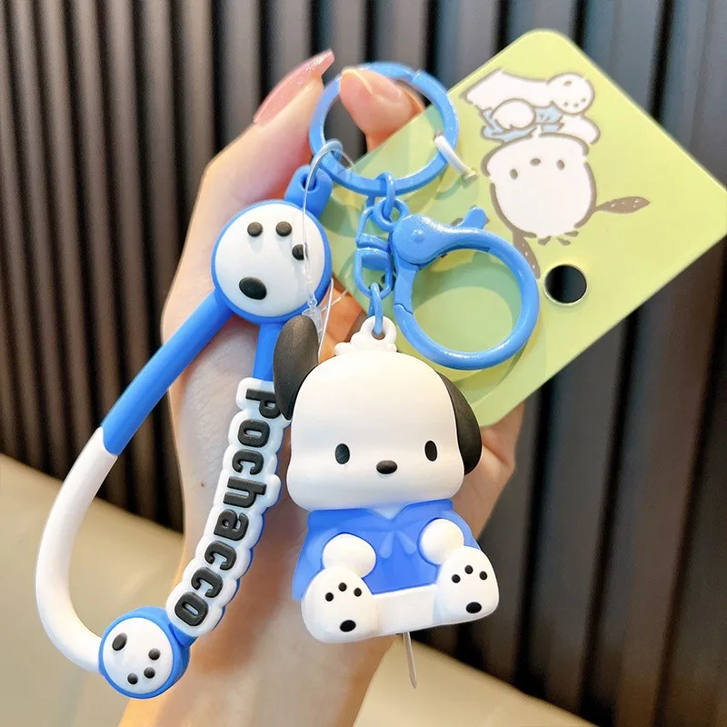 Cartoon Anime Melody Doll Keychain Genuine Sanrio Kuromi Cinnamoroll ...