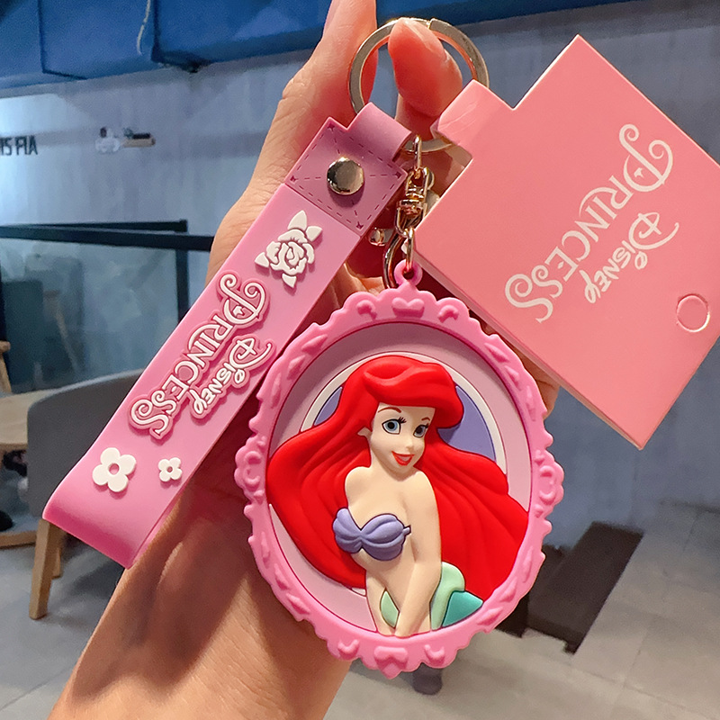 Cartoon Anime Minnie Mickey Couple Key Chain Cute Stitch Donald Duck ...
