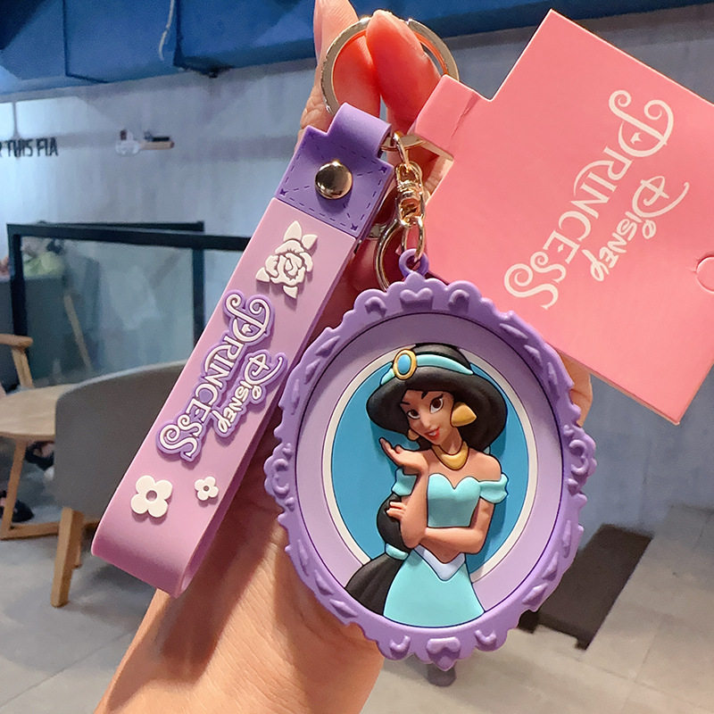 Cartoon Anime Minnie Mickey Couple Key Chain Cute Stitch Donald Duck ...