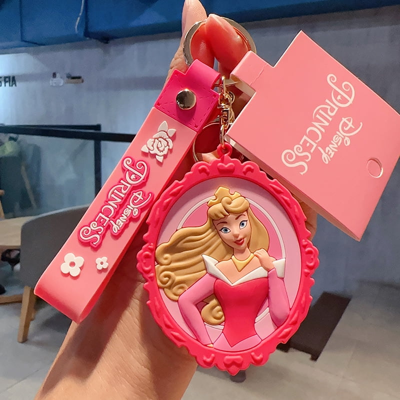 Cartoon Anime Minnie Mickey Couple Key Chain Cute Stitch Donald Duck ...