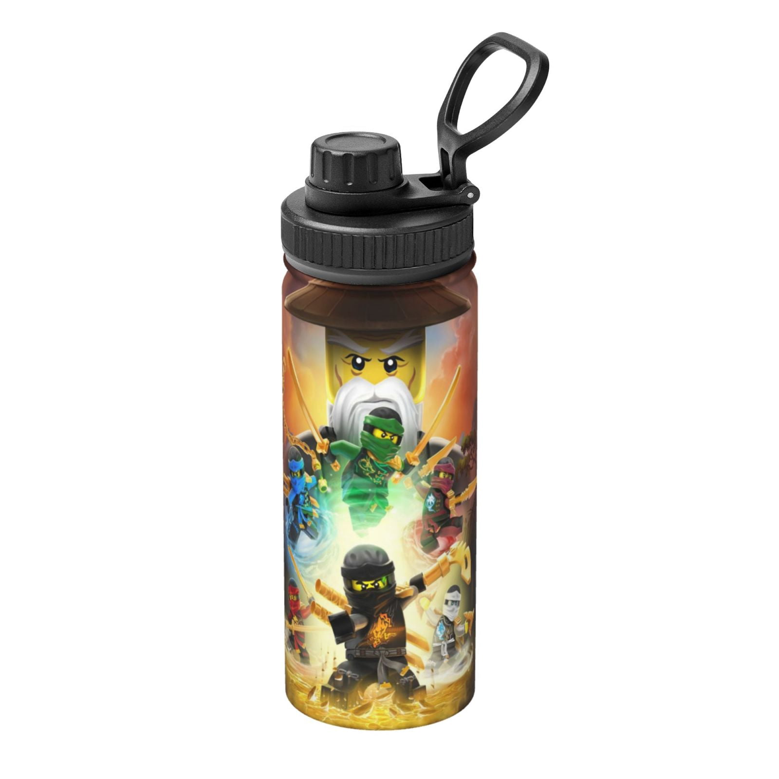 Cartoon Anime Ninjago Cartoon Sports Insulated Water Bottles Kettle ...