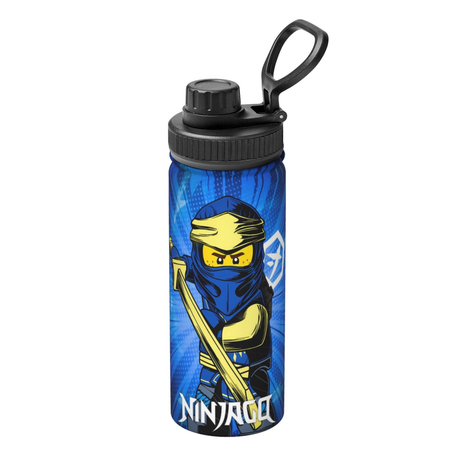 Cartoon Anime Ninjago Sports Insulated Water Bottles Kettle Stainless ...