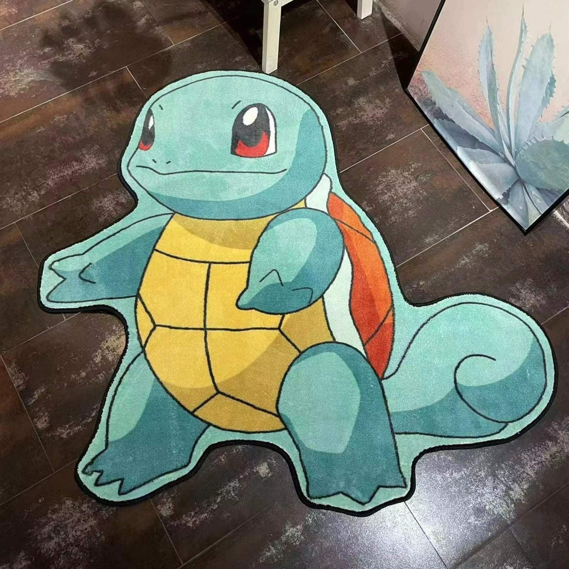 Cartoon Anime Pokemon Rug Carpet 3D Irregular Gengar Charizard Snorlax ...