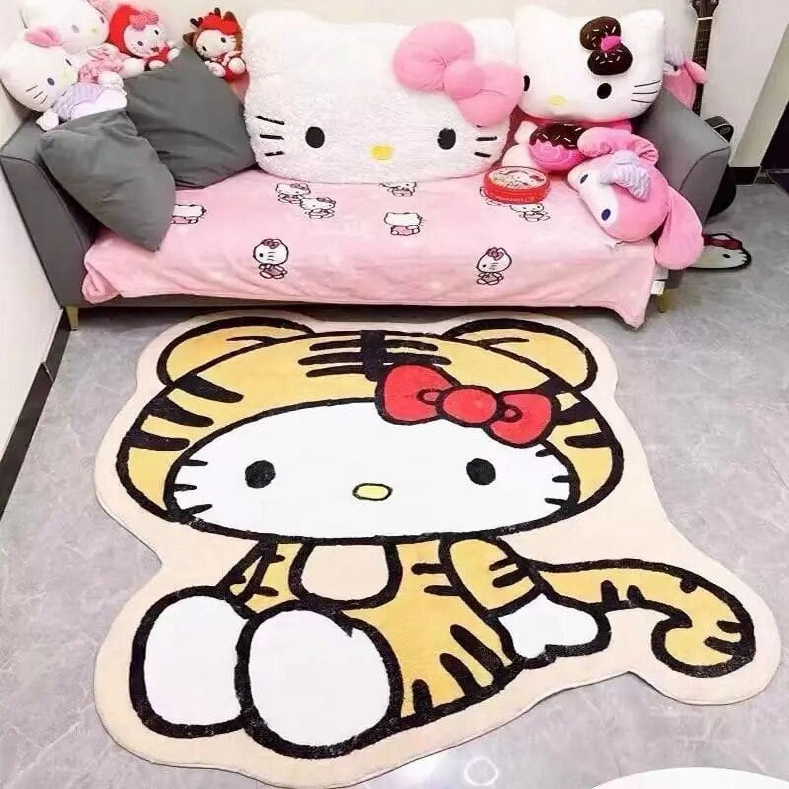 Cartoon Anime Sanrio Large Carpet 3D Irregular Hello KItty Keroppi ...