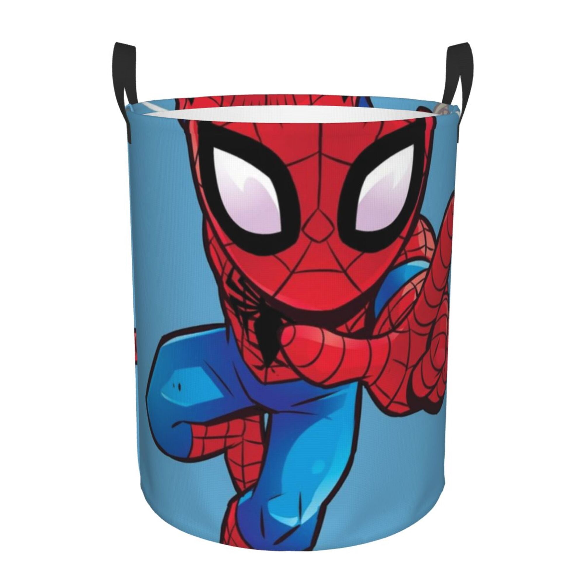 Cartoon Anime Spider Man Laundry Basket Room Decor for Boys Spiderman ...