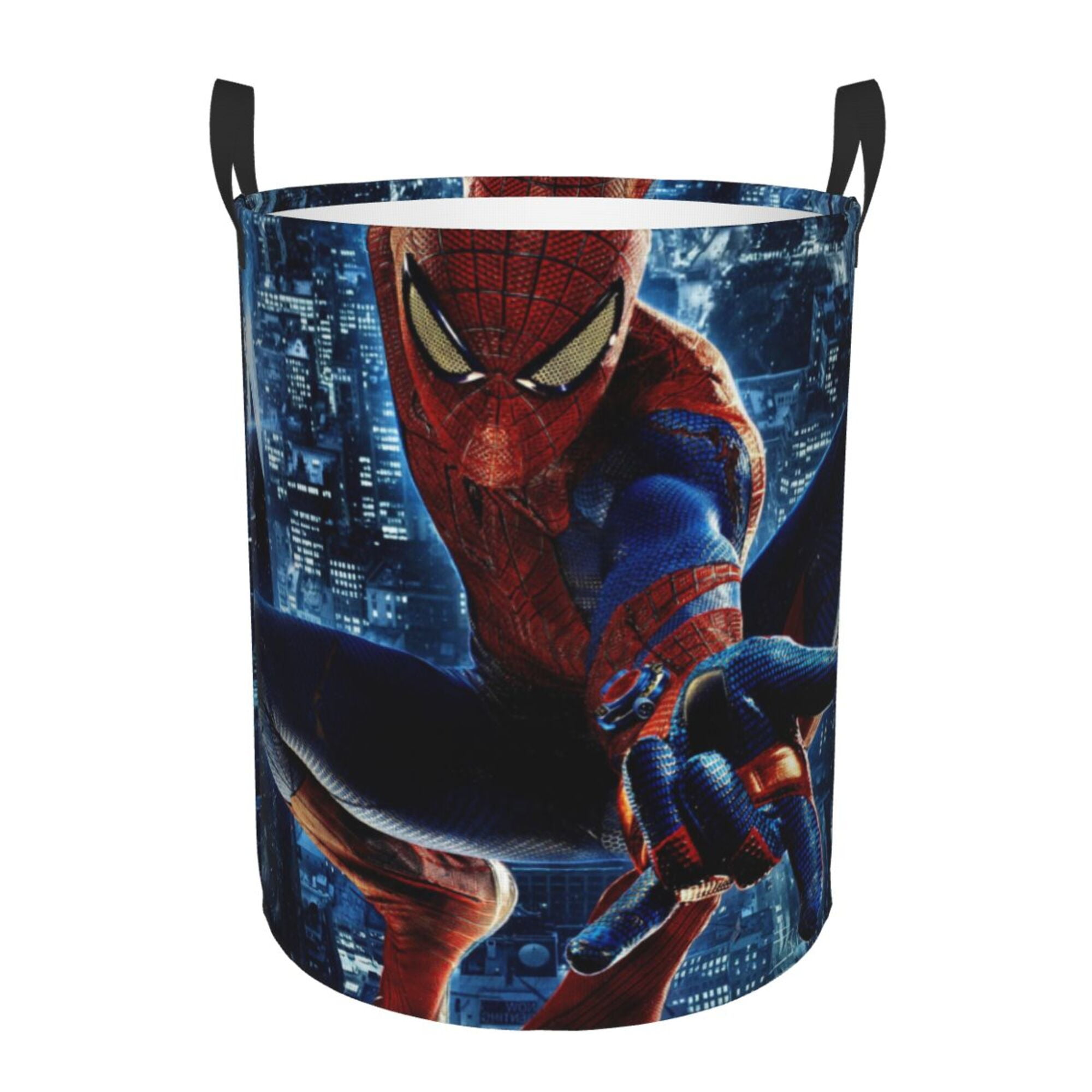 Cartoon Anime Spider Man Laundry Basket Room Decor for Boys Spiderman ...