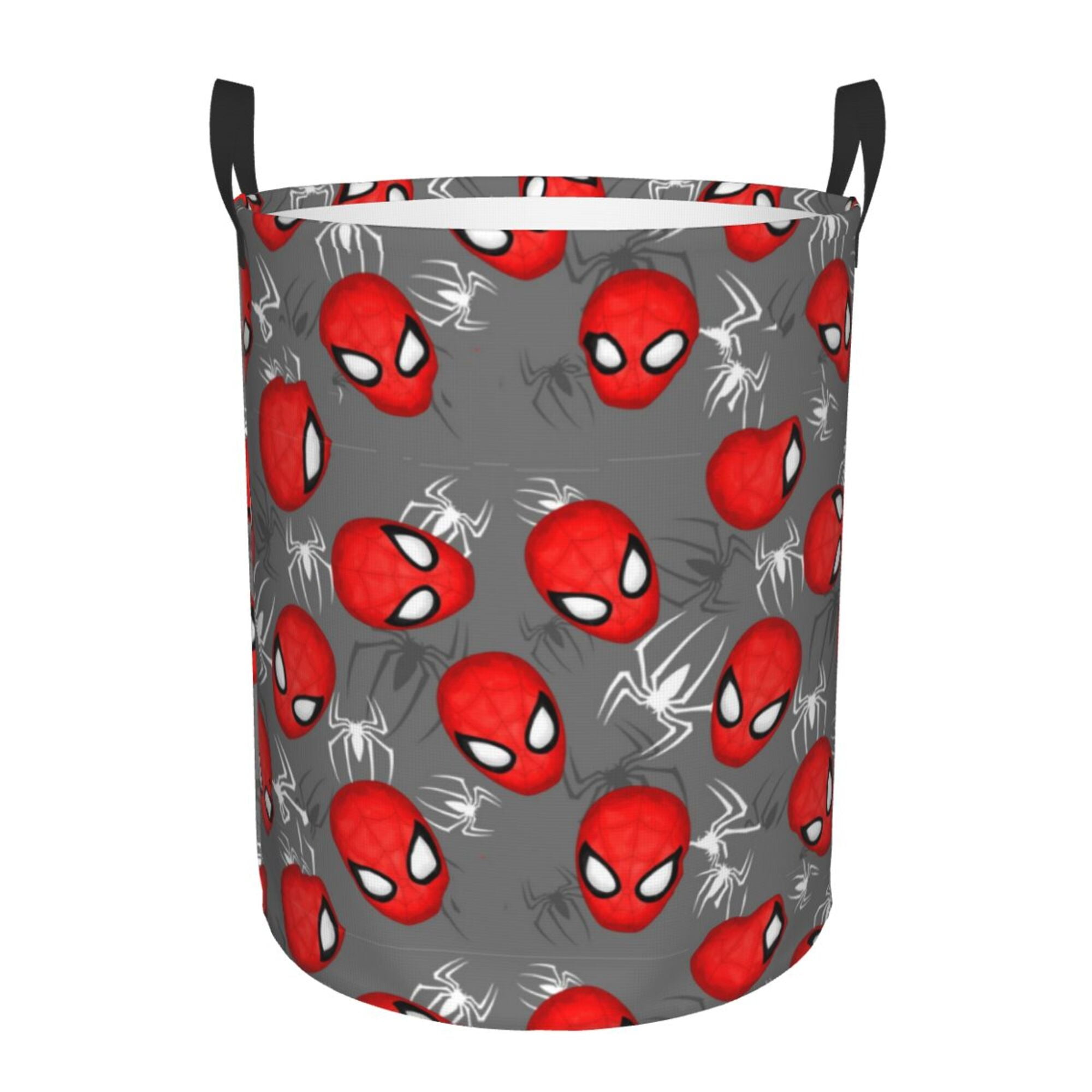 Cartoon Anime Spider Man Laundry Basket Room Decor for Boys Spiderman ...