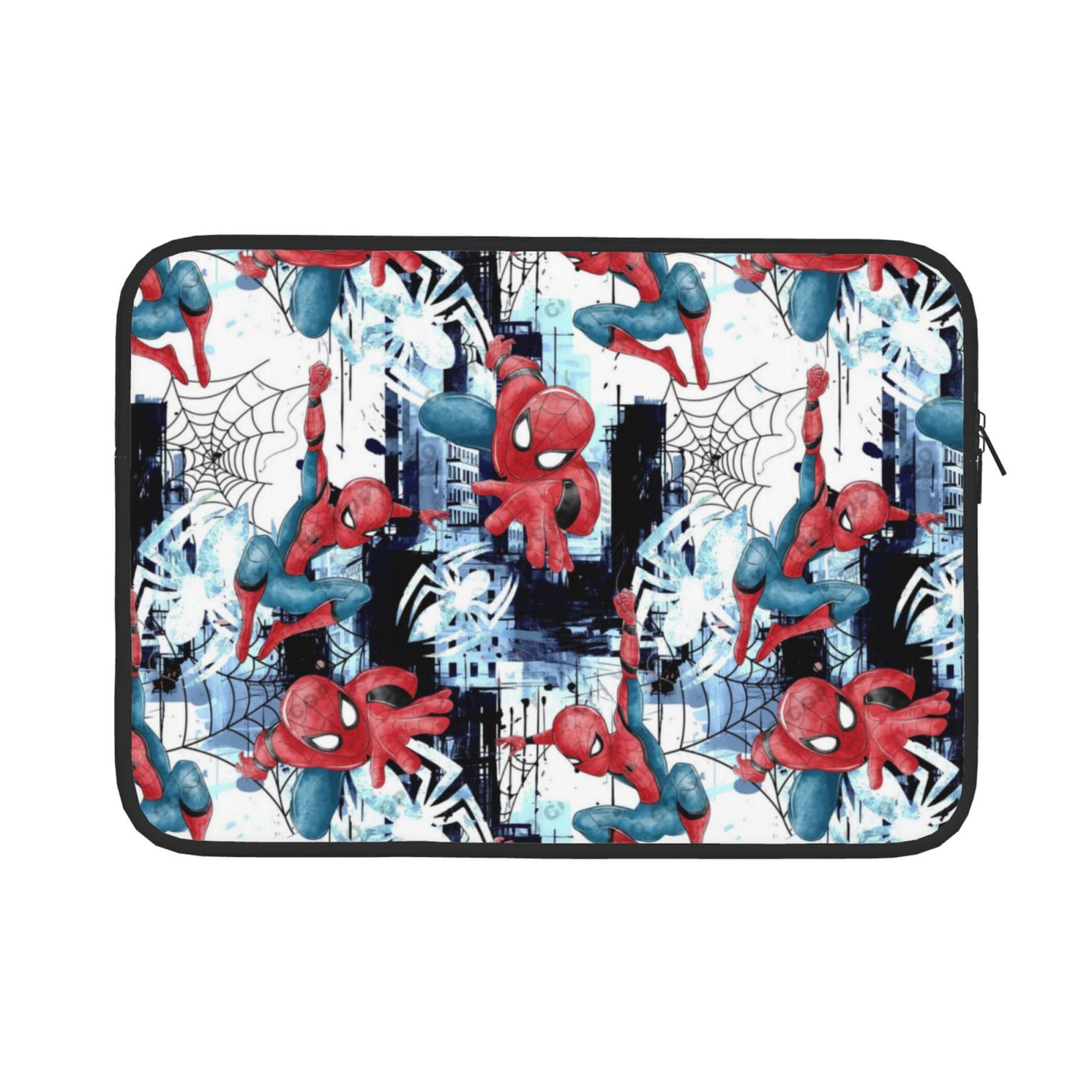 Cartoon Anime Spider Man Multi-Character Grid Sublimated Neoprene ...