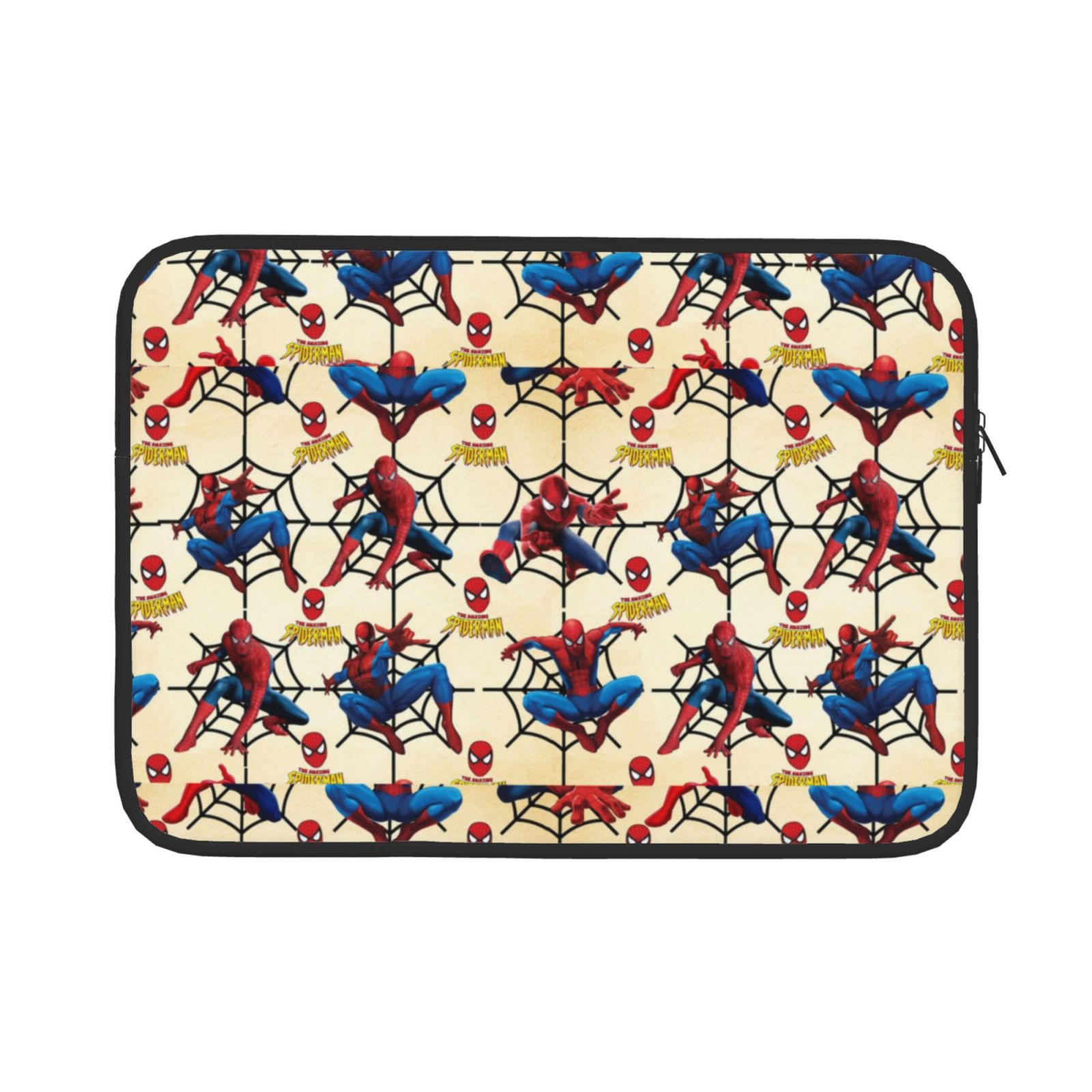 Cartoon Anime Spider Man Multi-Character Grid Sublimated Neoprene ...