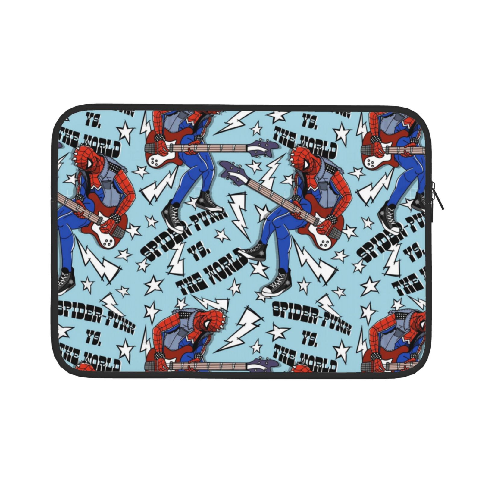 Cartoon Anime Spider Man Multi-Character Grid Sublimated Neoprene ...