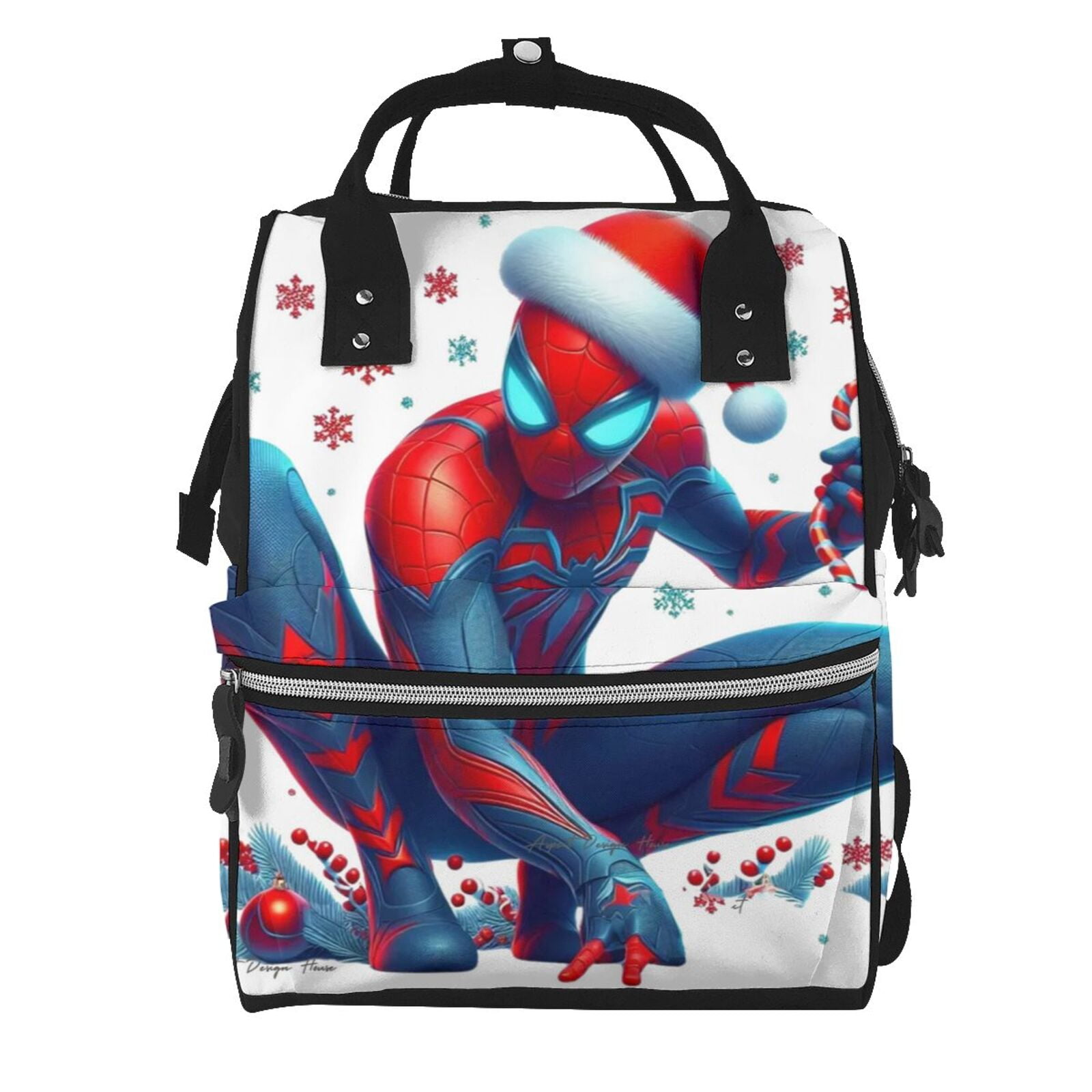 Cartoon Anime Spider Man Mummy backpack Spiderman Diaper Bag Oxford ...