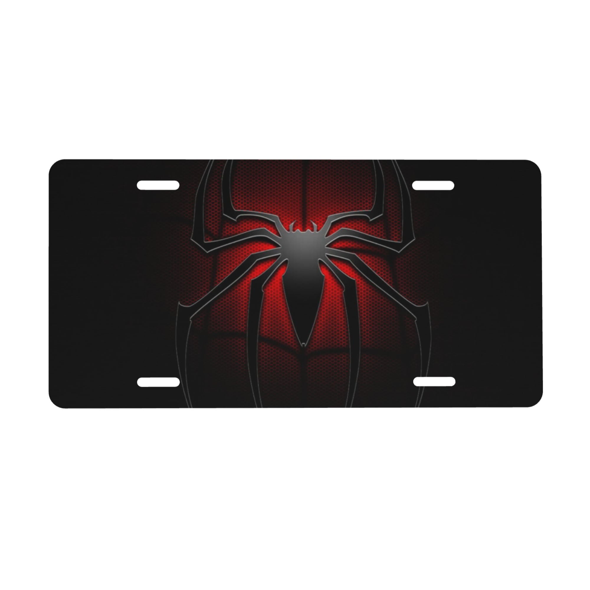 Cartoon Anime Spider Man Printed Front License Plate Auto Car Tag ...