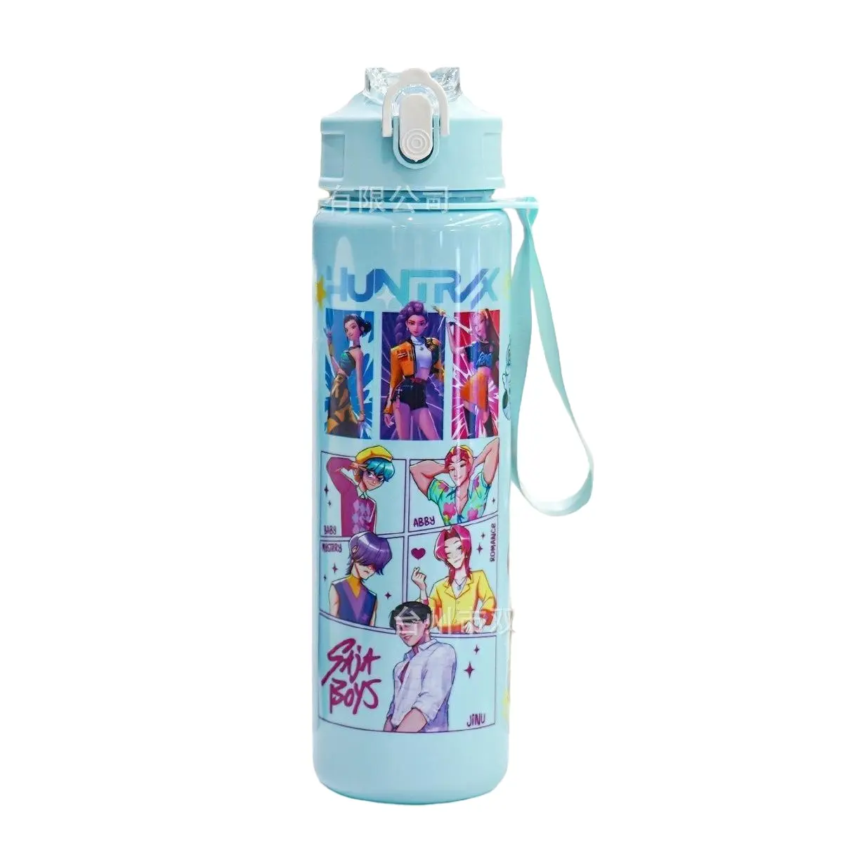 Cartoon Anime Tumbler – Reusable Hard Plastic Water Bottle with Lid ...
