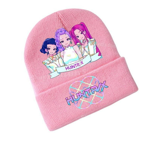 Cartoon Anime Witch Hunters Knitted Hat Woolen Hat Outdoor Warm Fleece ...