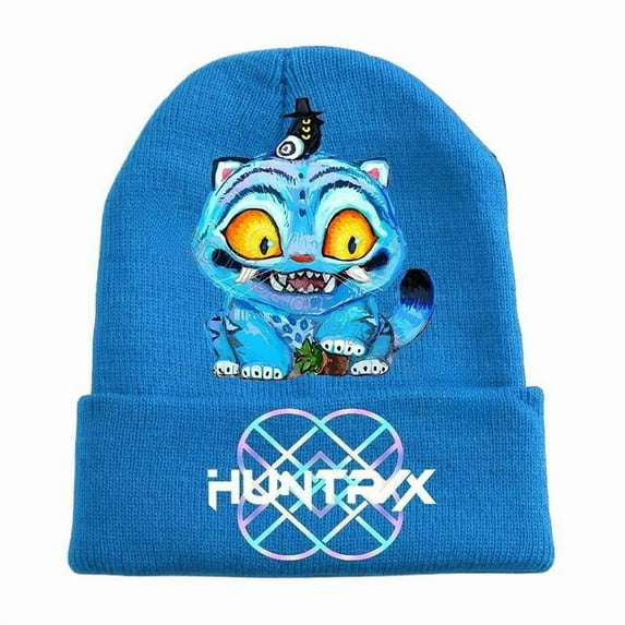 Cartoon Anime Witch Hunters Knitted Hat Woolen Hat Outdoor Warm Fleece ...