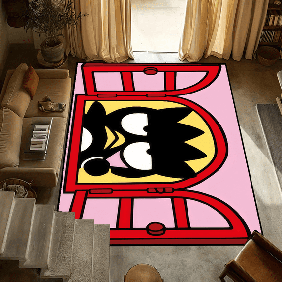 Cartoon Anti-Slip Kitchen Kuromi Hello Kitty Bedroom funny Sanrio Rug ...