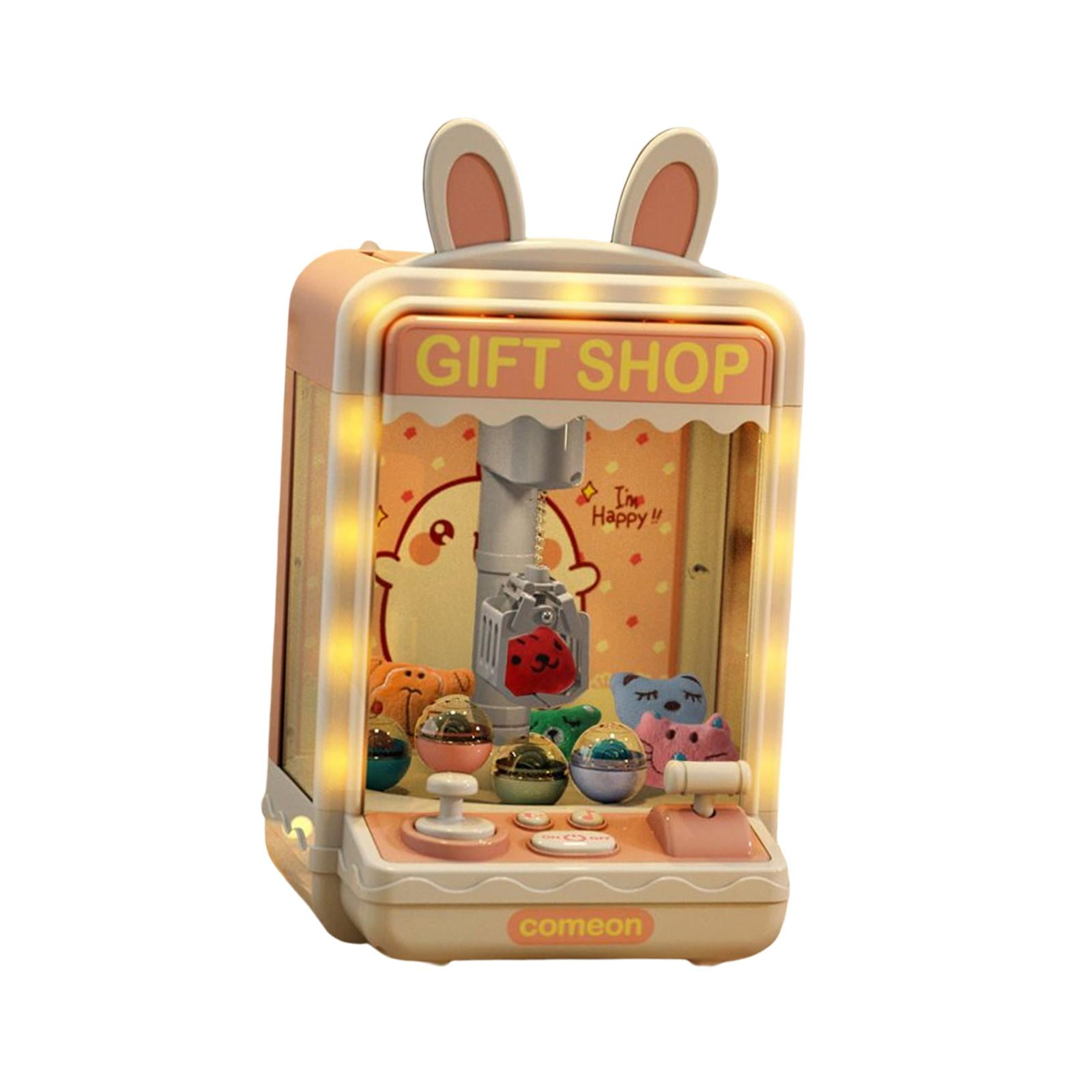 Cartoon Automatic Doll Claw Machine Doll Machine Kids Play Game Clip ...