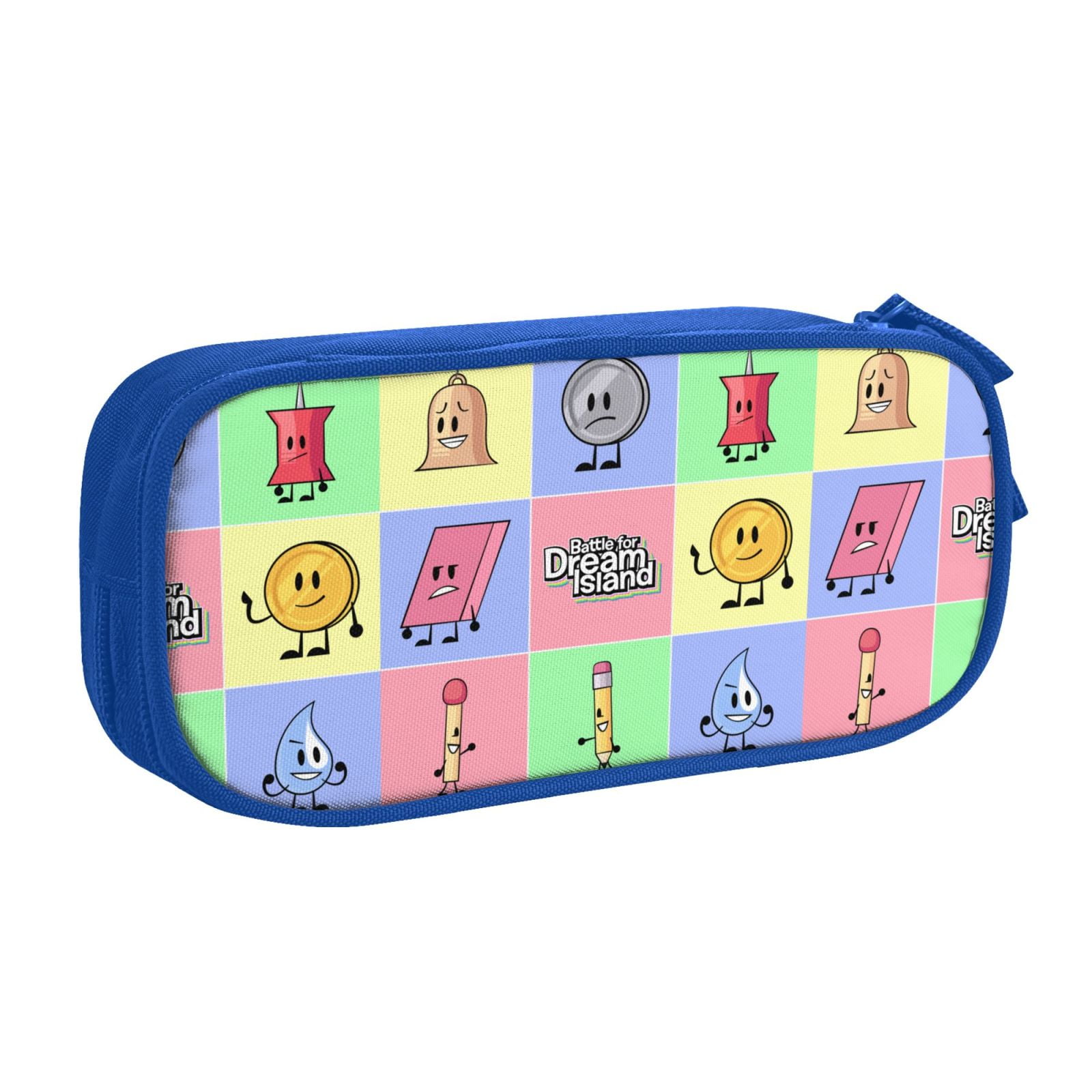 Cartoon BFDI Battle For Dream Island Pencil Case Large Capacity ...