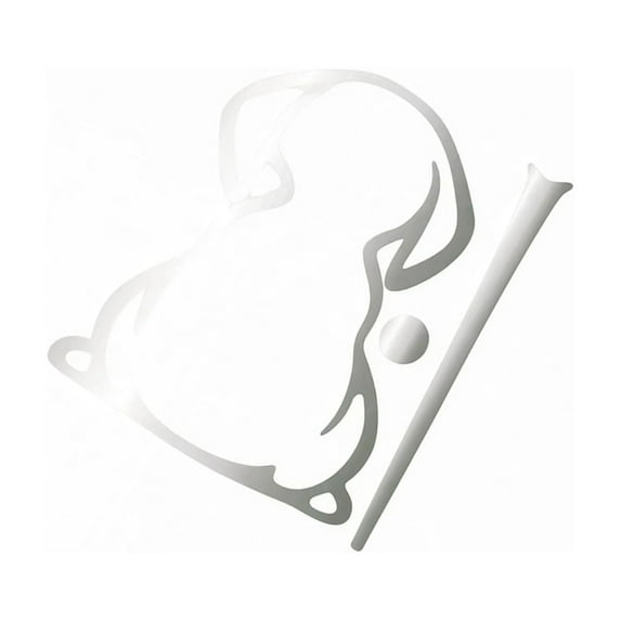 Cartoon Back View Dog Sticker Decal For Vehicle Windshield Wiper Area ...