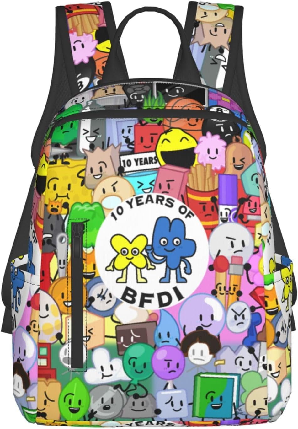 Cartoon Backapck Multifunction Casual Canvas Bag 3D Print Battle Anime ...