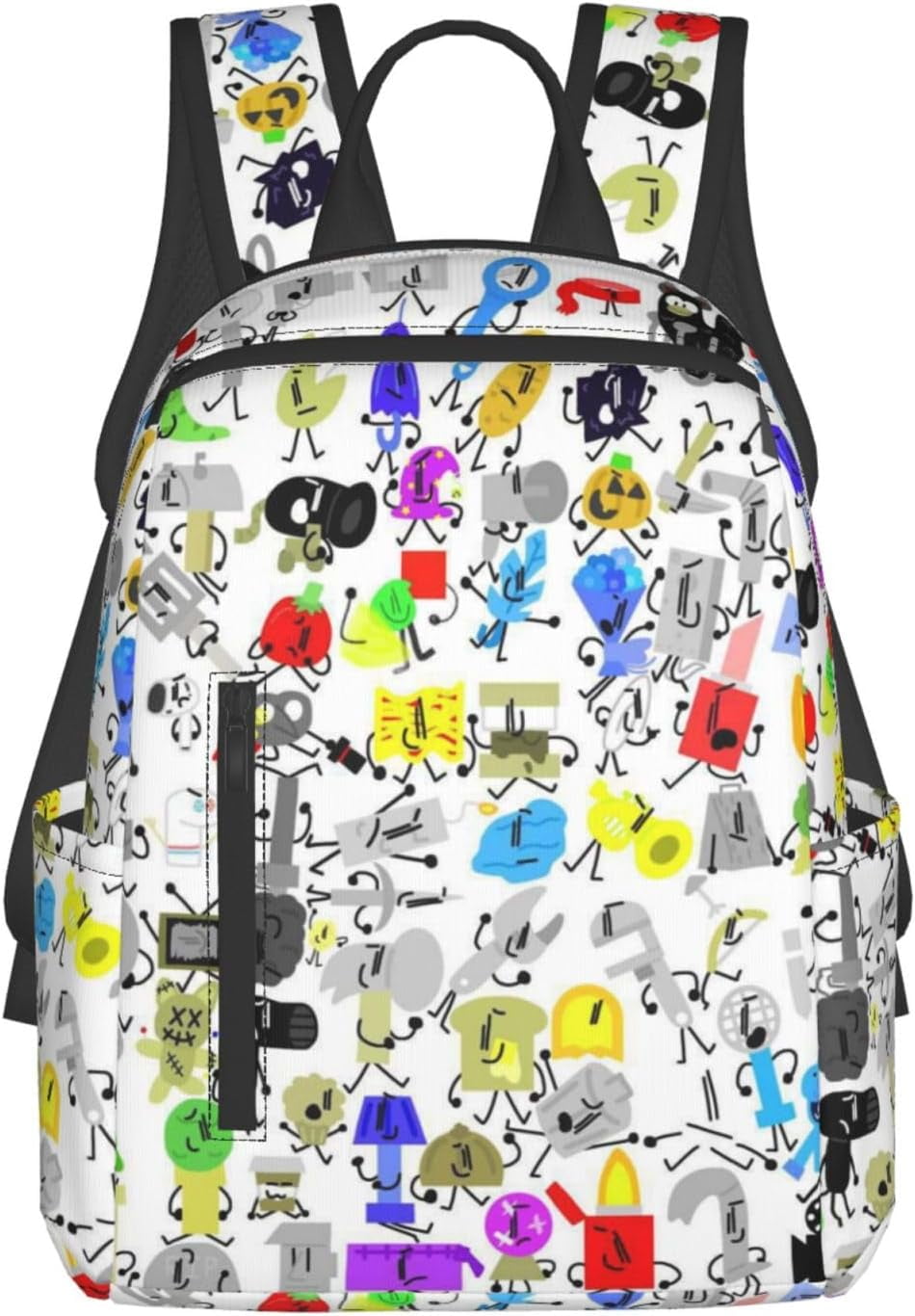 Cartoon Backapck Multifunction Casual Canvas Bag 3D Print Battle Anime ...