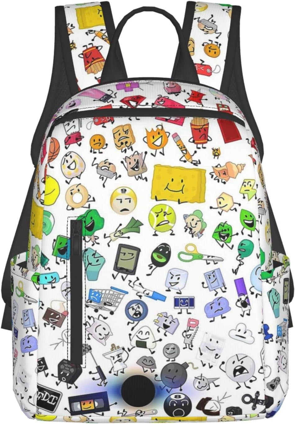 Cartoon Backapck Multifunction Casual Canvas Bag 3D Print Battle Anime ...