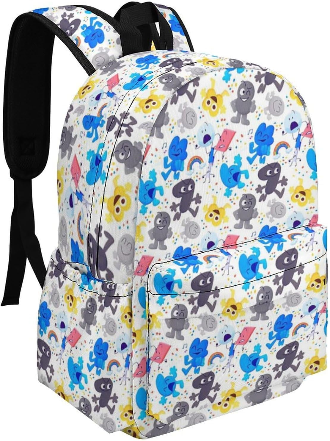 Cartoon Backapck Multifunction Casual Canvas Bag Battle Anime for Bfdi ...